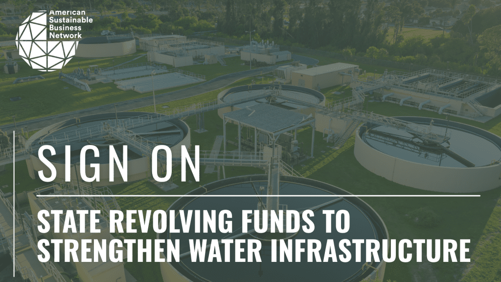 State Revolving Funds to Strengthen Water Infrastructure - American ...